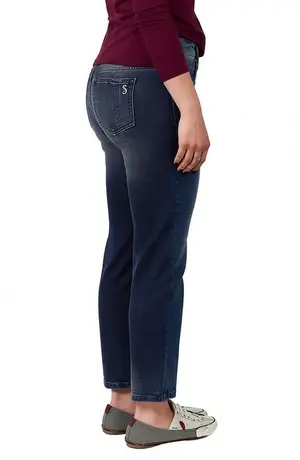SLINK JEANS High Waist Ankle Skinny Jeans