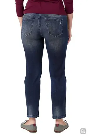 SLINK JEANS High Waist Ankle Skinny Jeans