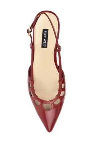 Nine West Harra Pointed Toe Flat - Medium Med