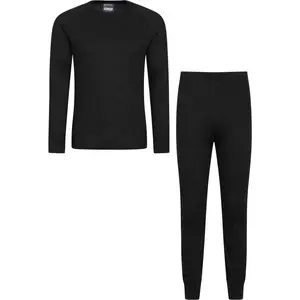 Mountain Warehouse Talus Thermal Base Layer Set - Black