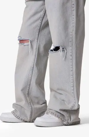 Mnml Distressed Kick Flare Jeans
