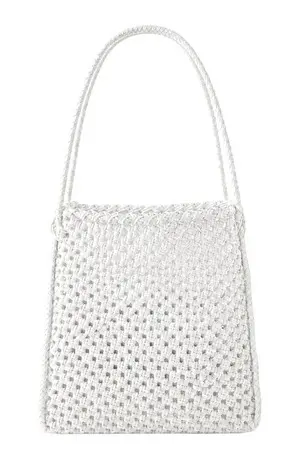 BRUNNA.CO Julian Recycled Market Tote Bag - White