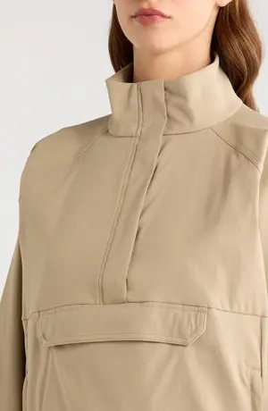 Prana Stretch Zion Half Zip Popover Jacket - Sandbar