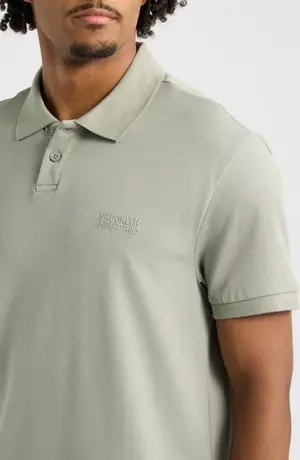 Brooklyn Industries Solid Cotton Polo