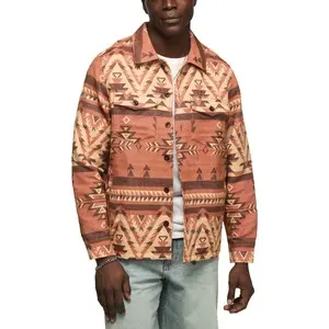 Lucky Brand Geo Jacquard Shirt Jacket