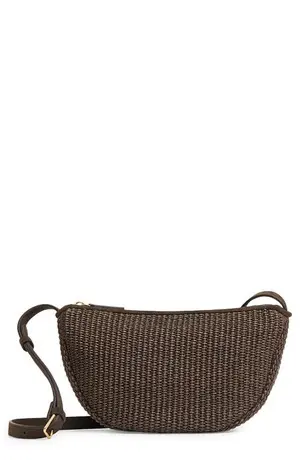 MANSUR GAVRIEL Moon Raffia Sling Bag