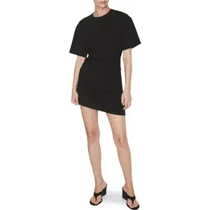 Mango Lennon T-shirt Dress Black