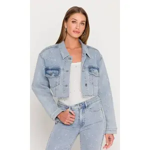 Generation Love Nelida Denim Jacket - Light Blue