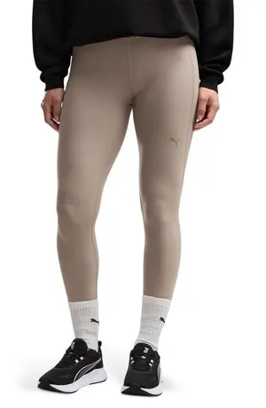 PUMA Cloudspun High Waist Performance Tights - Mouse Gray
