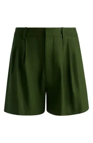 Alice + Olivia Conry Relaxed High Waist Shorts