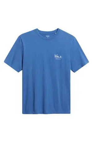 WAX LONDON Dean Sailing Map Graphic Cotton T-shirt
