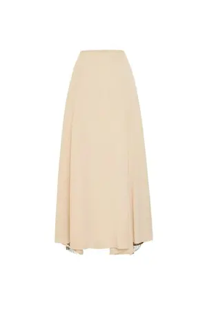 PCFG Lace Panel Maxi Skirt