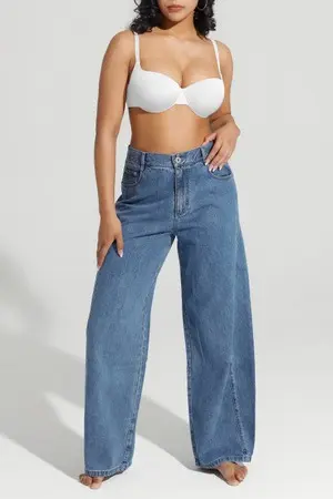 POPILUSH Balconette Underwire Push-up Bra - Snow