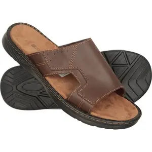 Mountain Warehouse Comfort Leather Slip-on Sandals