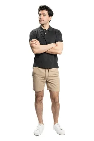 PETER MANNING NYC Dock Shorts 6 Inch - Khaki