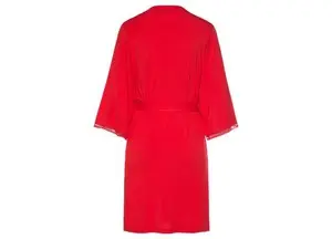 LASCANA Lace Trim Robe
