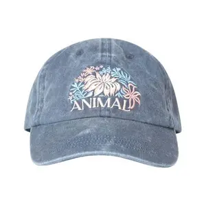 ANIMAL Laura Embroidered Baseball Cap - Navy