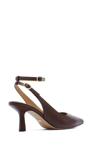 FRANKIE4 Gigi Pointed Toe Pump With Ankle Strap