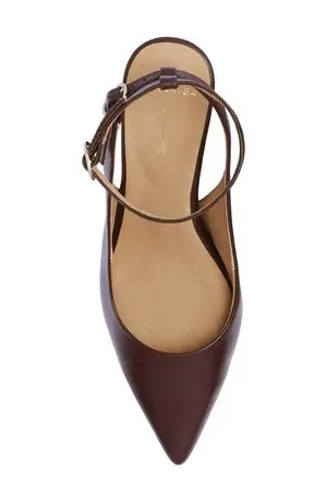 FRANKIE4 Gigi Pointed Toe Pump With Ankle Strap