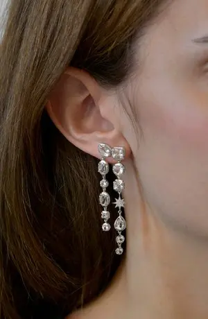 Anzie X Mel Soldera Melia Grace Drop Earrings