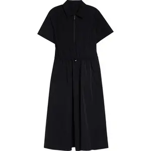 Moncler Half-zip Nylon Polo Dress