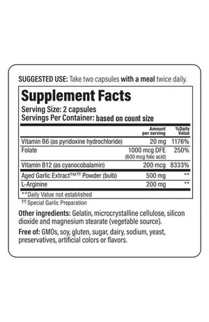 KYOLIC Aged Garlic Extract Formula 108, Total Heart Health
