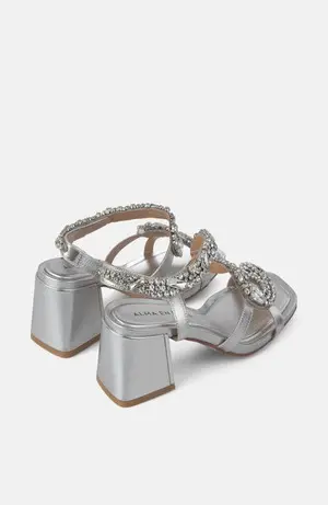ALMA EN PENA Snake Heel Sandal