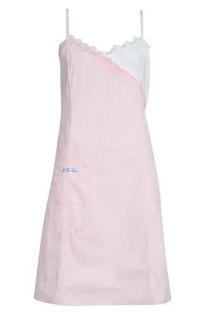 Sandy Liang Chamomile Lace Trim Slipdress