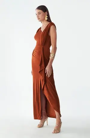 BWLDR Amira Maxi Dress - Spice