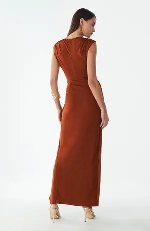 BWLDR Amira Maxi Dress - Spice