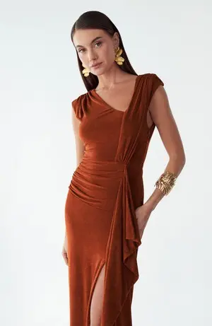 BWLDR Amira Maxi Dress - Spice