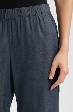 Eileen Fisher Wide Leg Ankle Pants