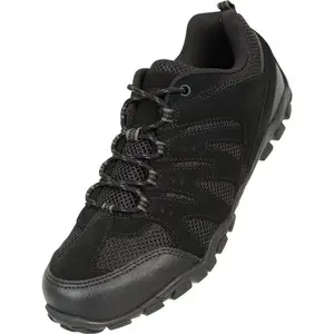Mountain Warehouse Outdoor Ii Suede Walking Shoes - Black