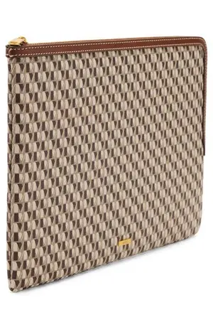 Mango Monogram Logo Faux Laptop Case