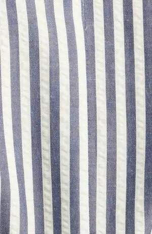 TAHARI ASL Striped Seersucker Wrap Jacket
