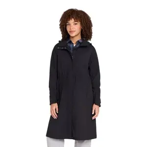 ANIMAL Jade Long Length Waterproof Jacket - Black