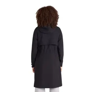 ANIMAL Jade Long Length Waterproof Jacket - Black