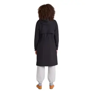 ANIMAL Jade Long Length Waterproof Jacket - Black