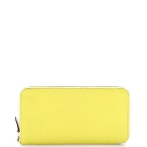 Hermès Azap Zip Around Wallet Silk'in Epsom Long