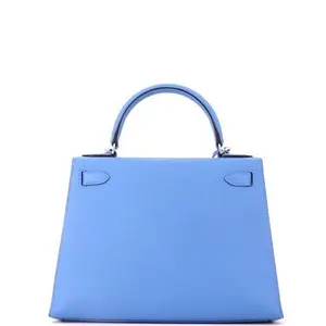 Hermès Kelly Handbag Epsom With Palladium Hardware 28