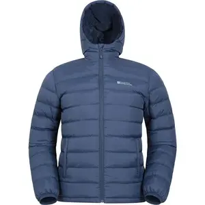 Mountain Warehouse Seasons Faux Fur Lined Padded Jacket - Navy