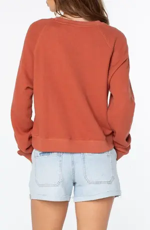 Roxy Golden Hour Cotton Sweatshirt