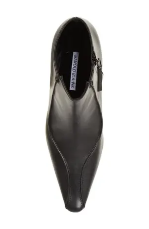 Manolo Blahnik Milleta Almond Toe Bootie