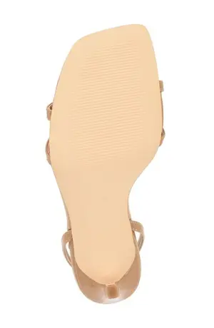 Nine West Penelope Strappy Sandal - Medium Natural