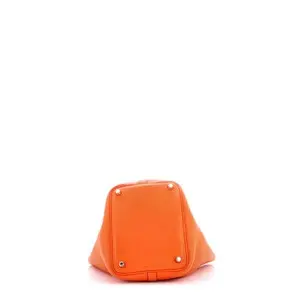 Hermès Picotin Lock Bag Clemence Pm - Orange