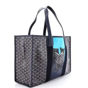 Goyard Villette Tote Printed Coated Canvas Mm - Brown
