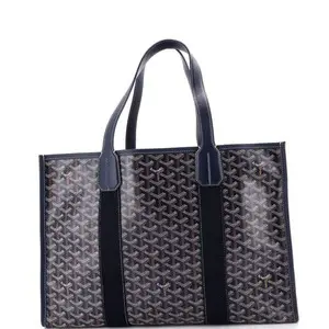 Goyard Villette Tote Printed Coated Canvas Mm - Brown