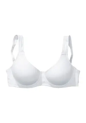 LASCANA Underwire T-shirt Bra - White