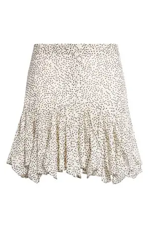 Isabel Marant Étoile Daneen Ruffle Cotton Miniskirt