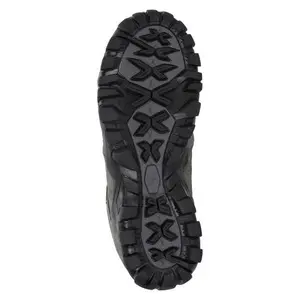 Mountain Warehouse Belfour Suede Waterproof Walking Shoes - Gray